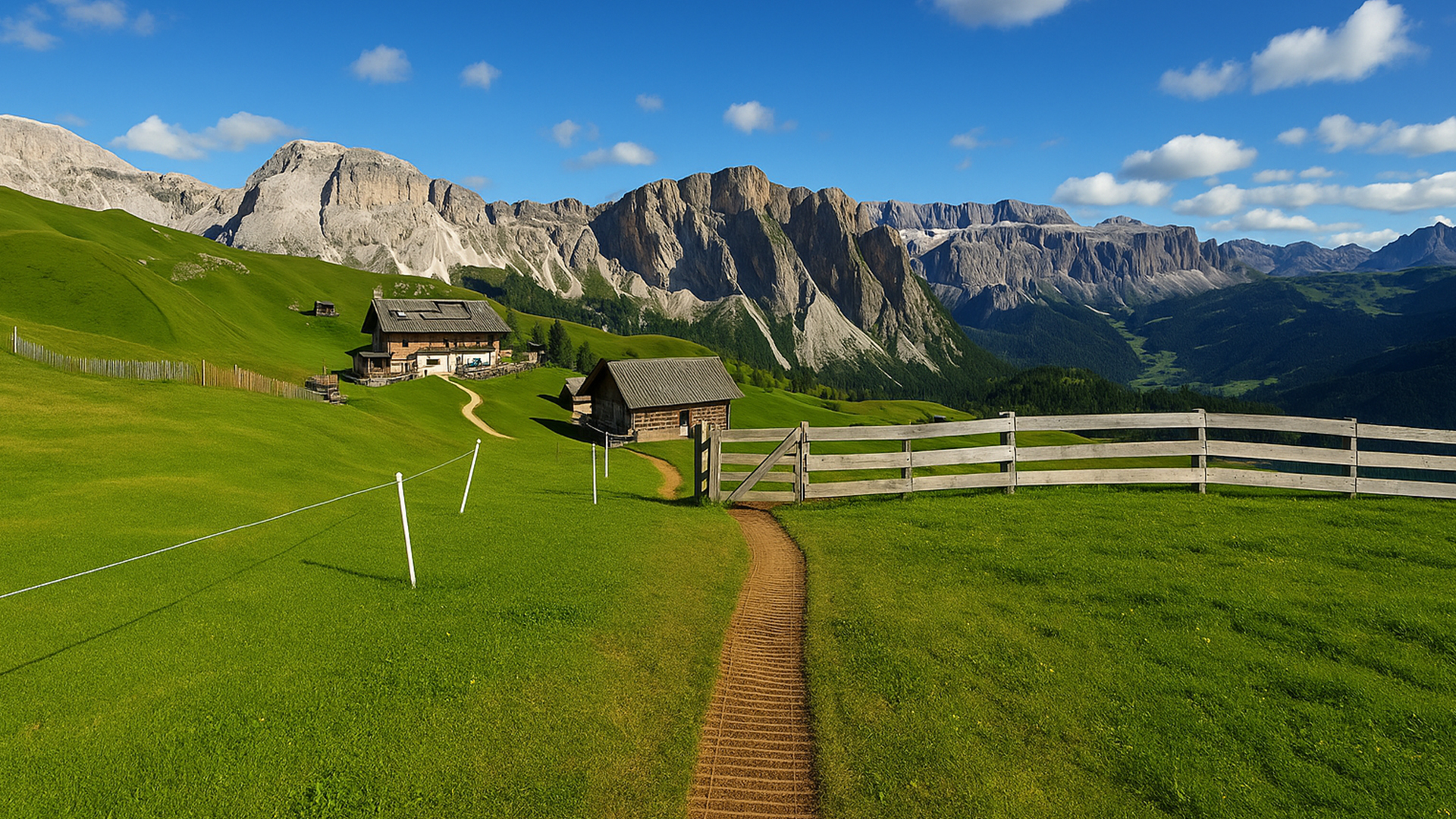 Dolomites Italy: Seceda and Fermeda Ridge Walk (4K)