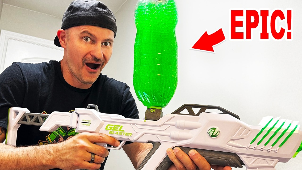 I built a 10,000 shot GEL BLASTER!