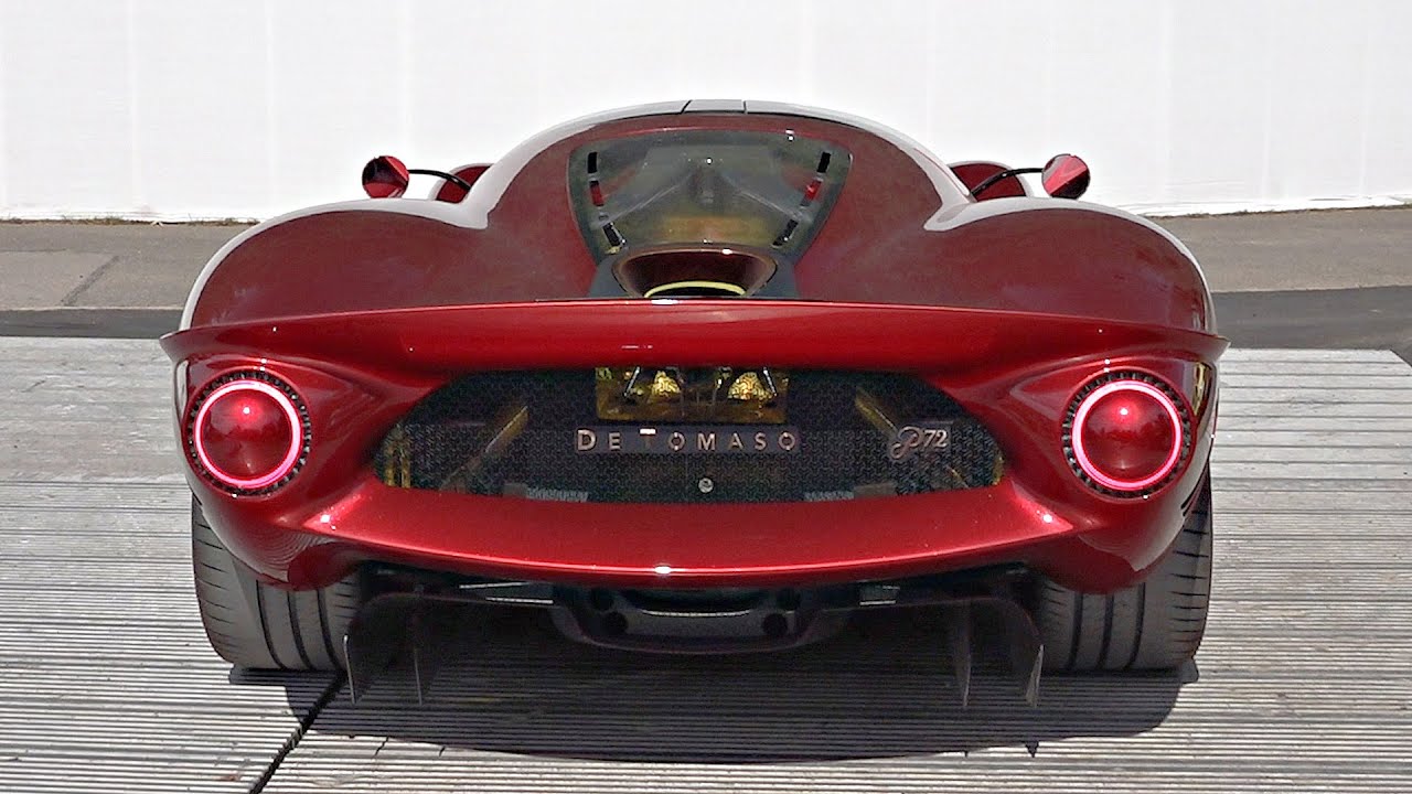 How Loud Is the DeTomaso P72 V12?