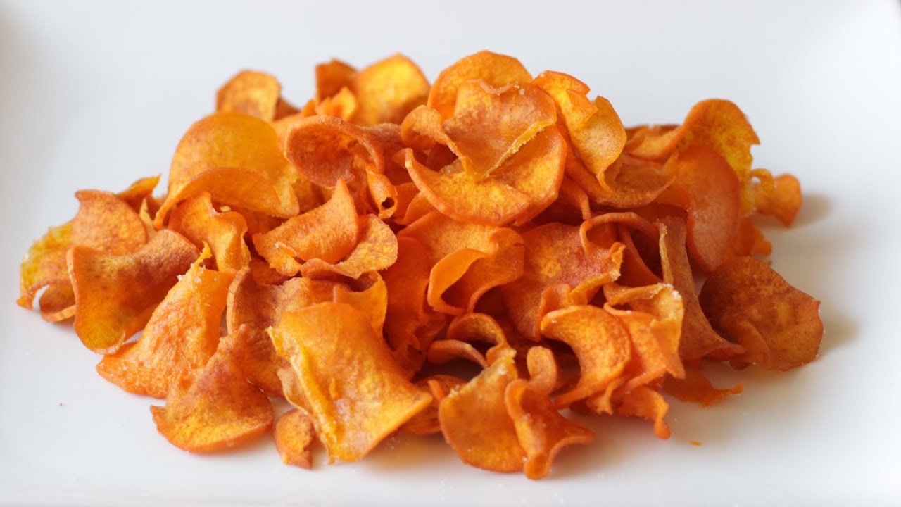 How to make thin crispy sweet potato chips | Easy potato chip recipe