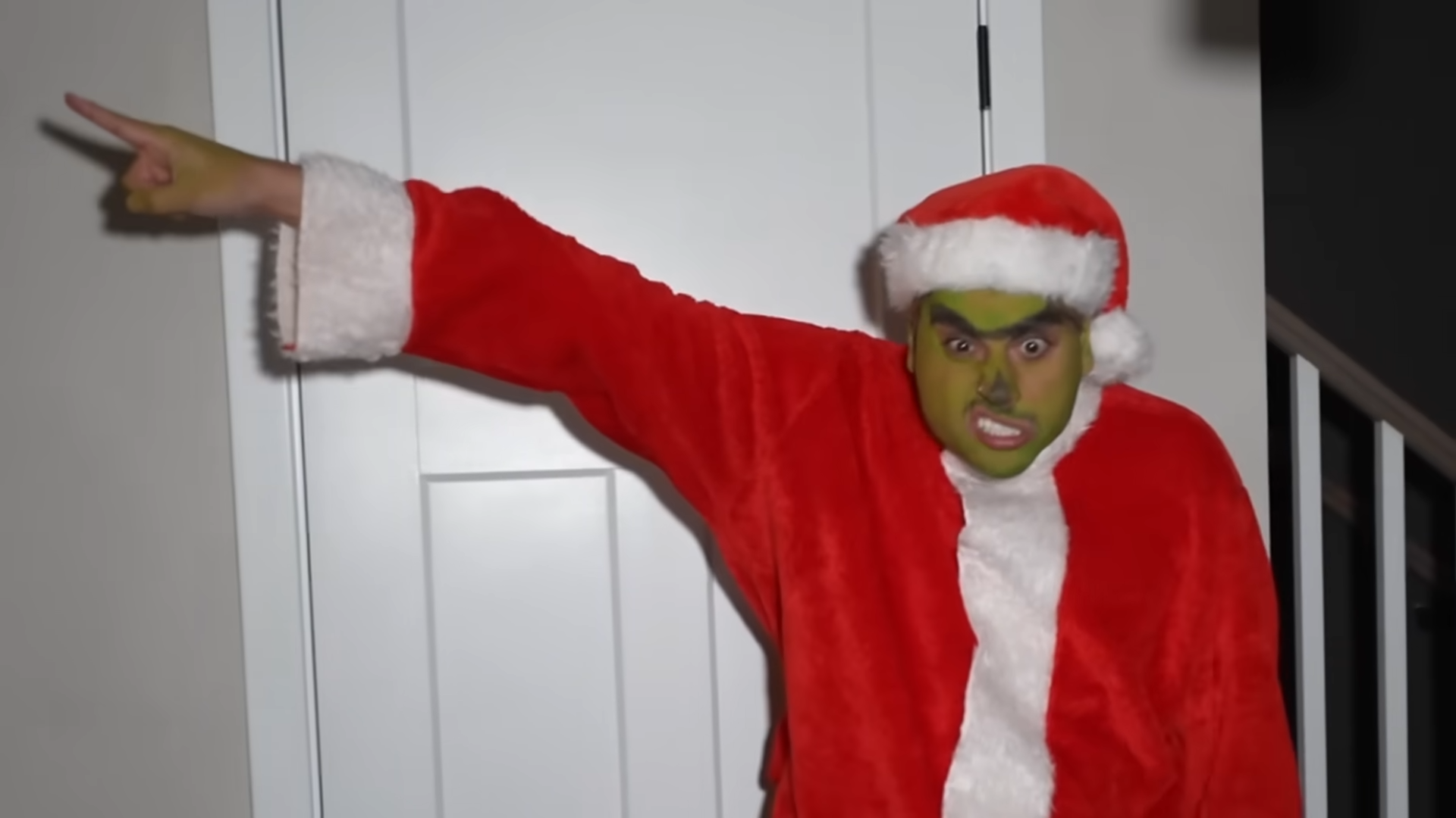 The Grinch Took Over His Body
