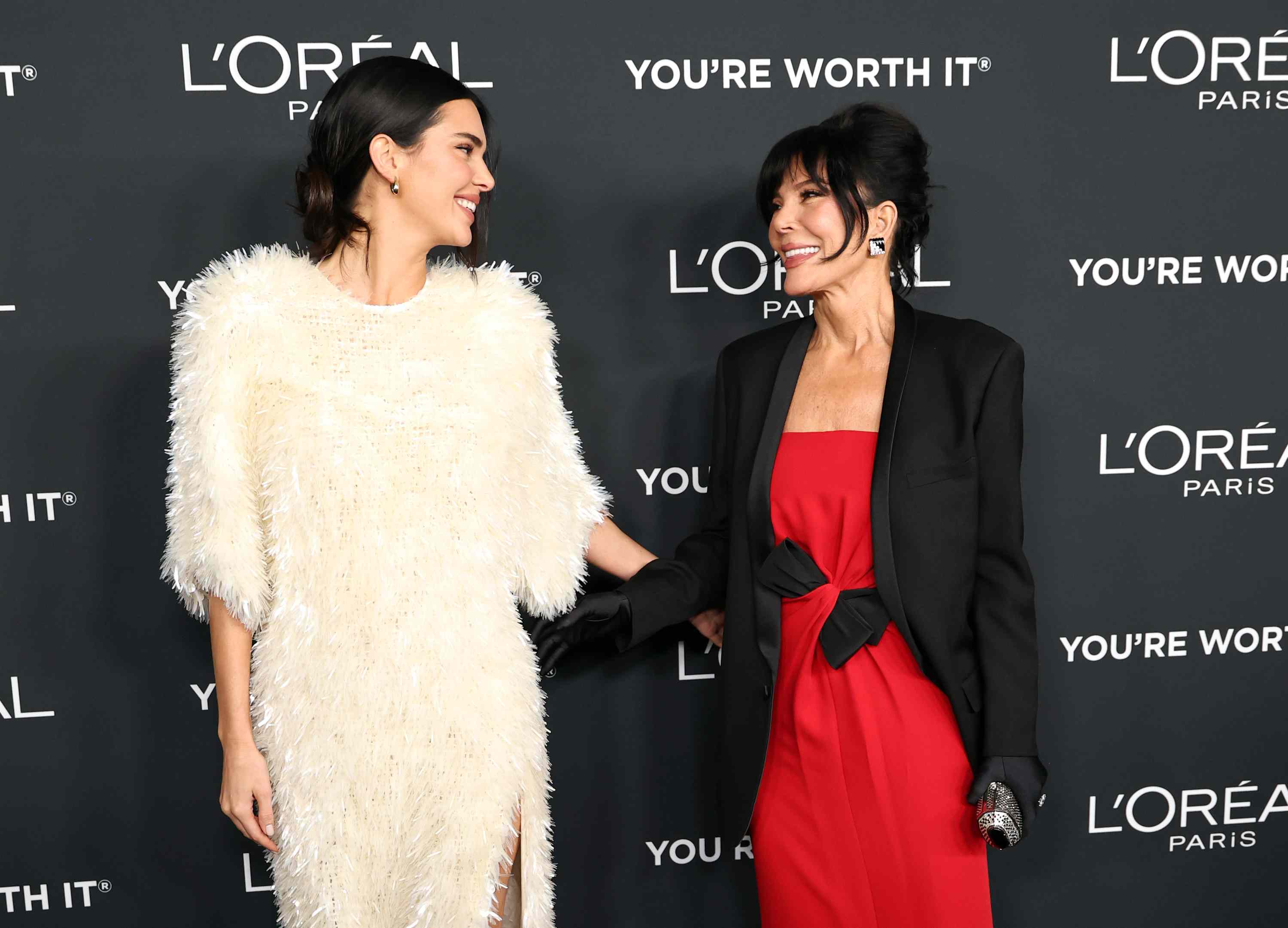 Kris Jenner Rocks a Red Hot Gown With a Sentimental Backstory Alongside ...