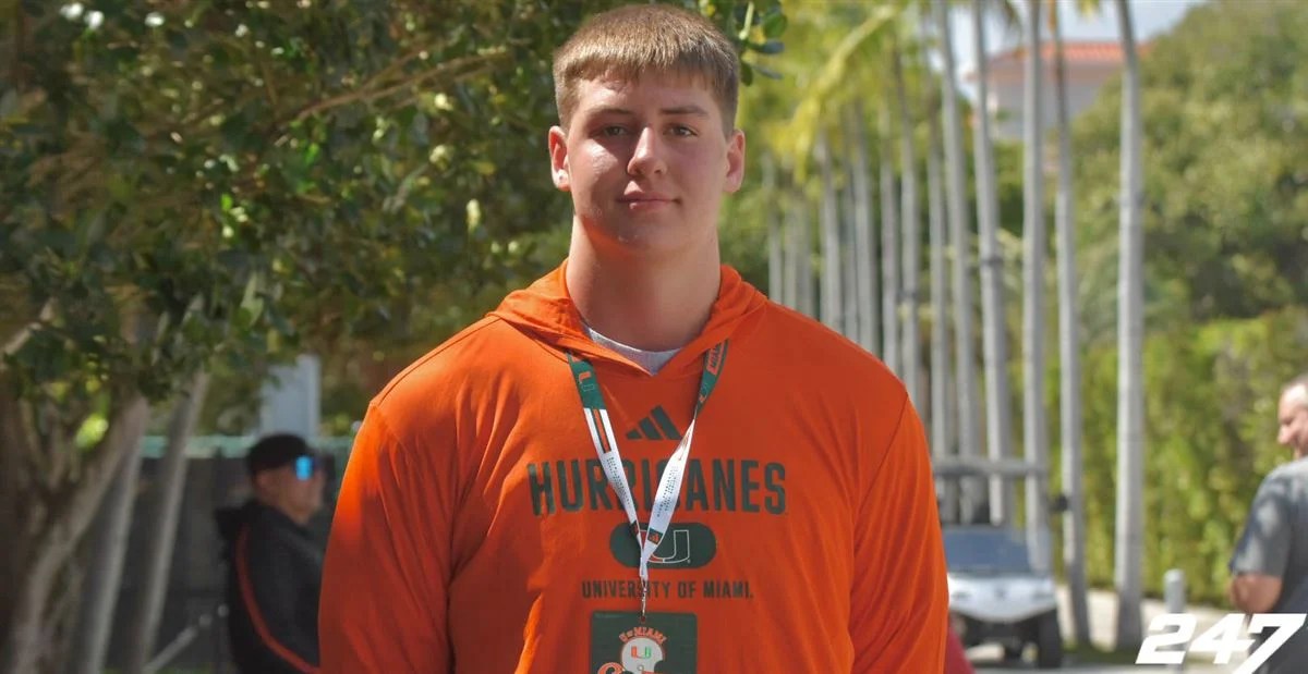 Miami Hurricanes 2026 Recruiting Notebook: OT Ben Congdon