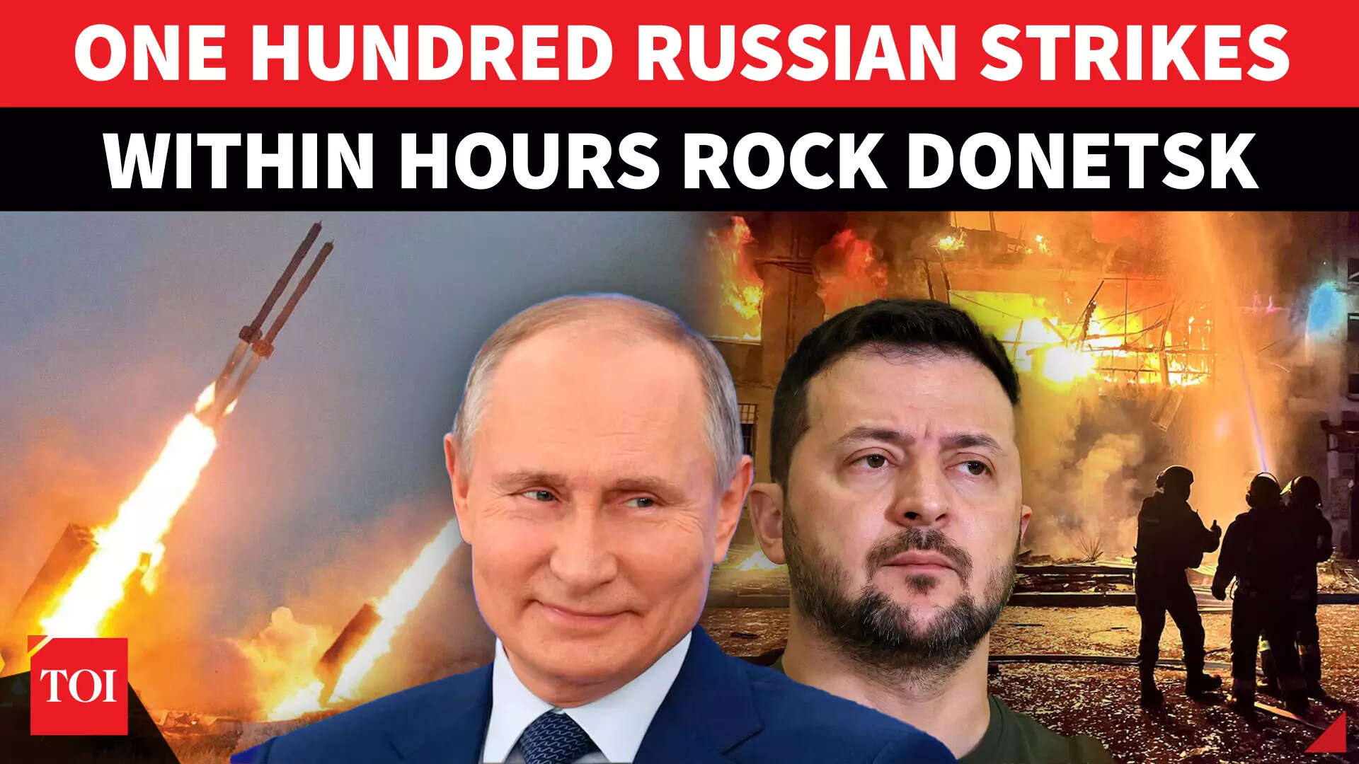 100 Strikes Bleed Kyiv: Coordinated Russian Attack Wave Forces Ukraine ...