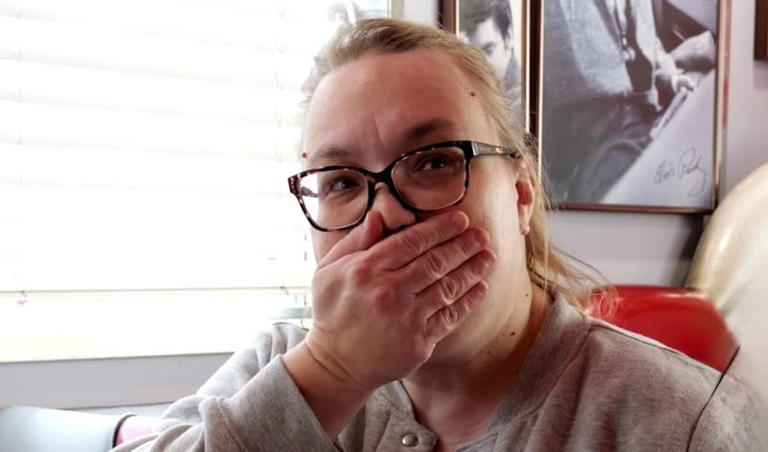 Beloved Dixie’s Diner waitress is given a gift from a Secret Santa while eating lunch with her boss