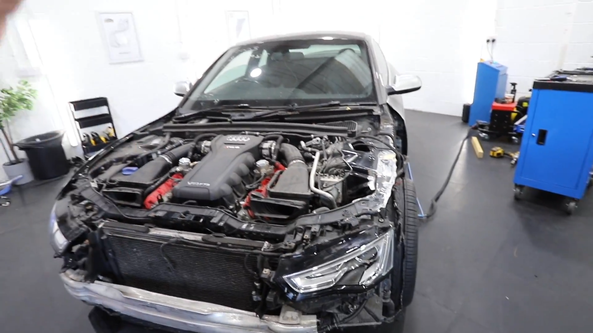 How I Restored My Girlfriend’s Crashed Audi and Made It Drive Again