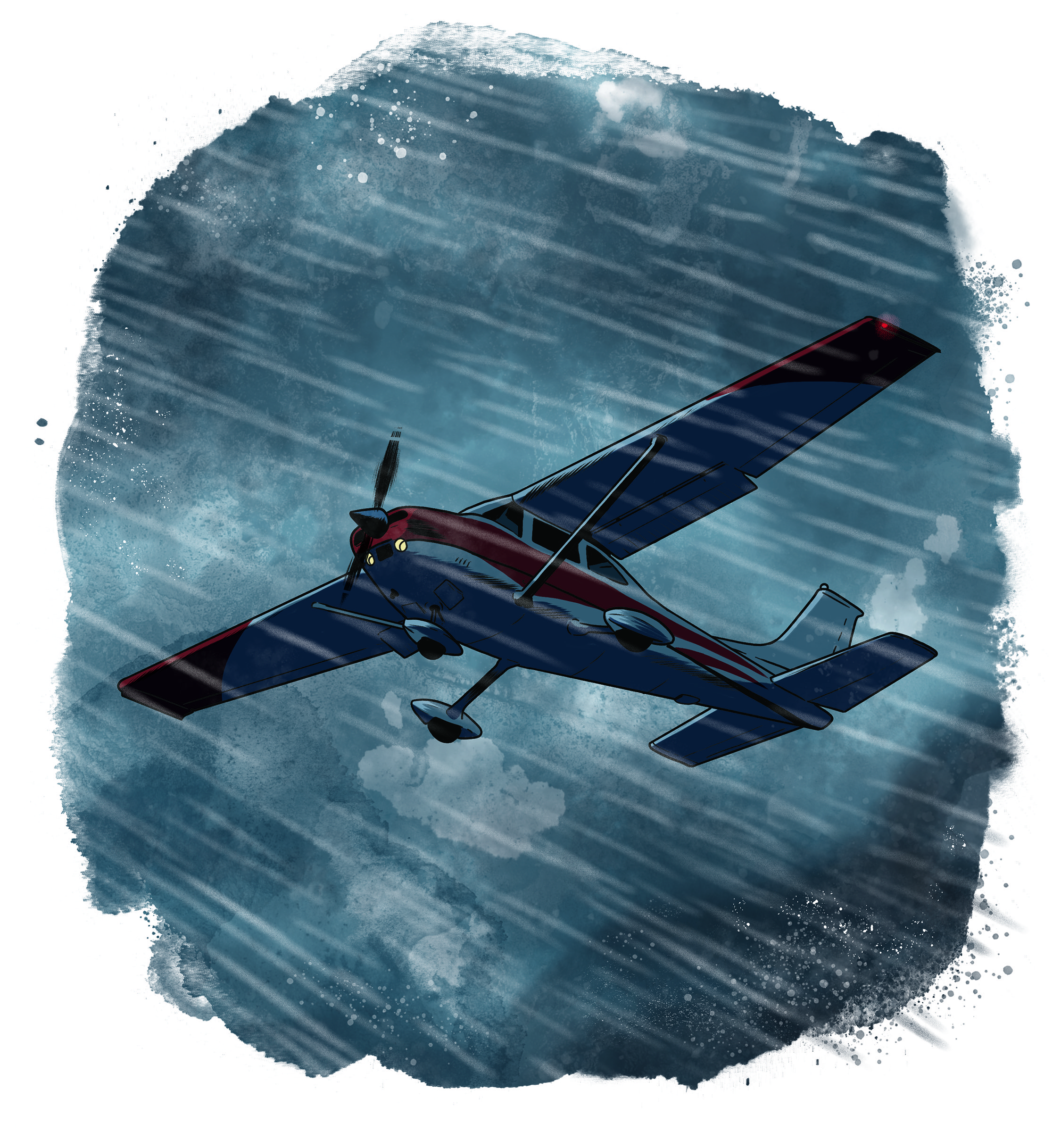 Single-Engine Flight Over Open Water Goes Direct Into Danger