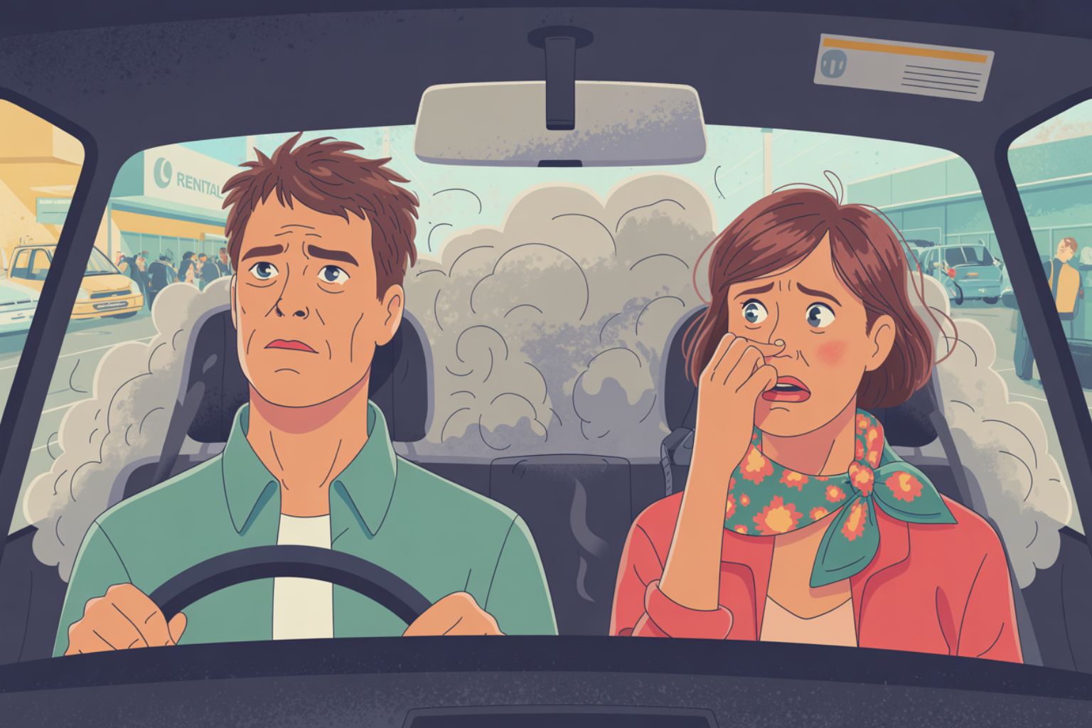 Avis charged me $450 for a heavy smoke smell in my car -- but I don't ...