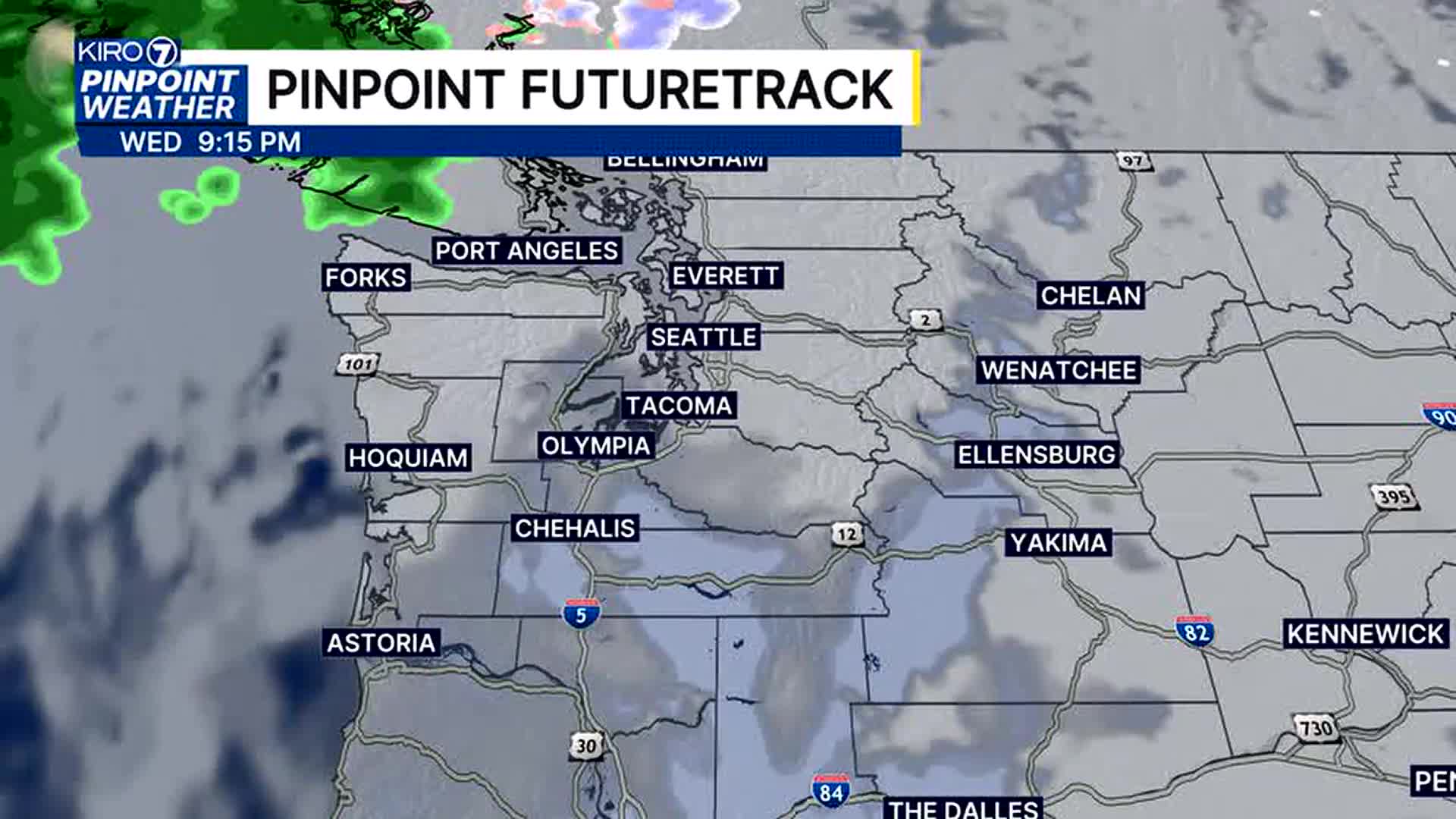 Forecast for Wednesday AM Dec 3