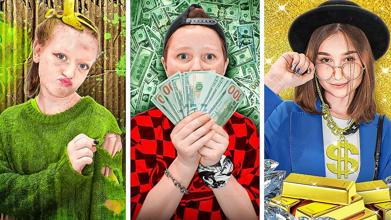 Pauvres vs riches vs ultra-riches : Qui est le plus cool?💸 Histoires d ...