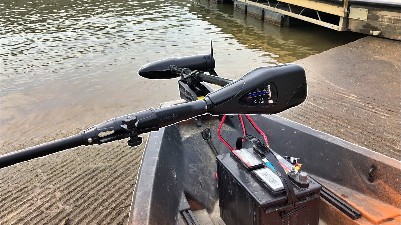 This trolling motor setup makes a kayak fly across the water