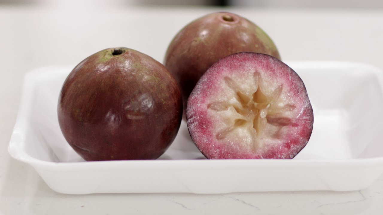 How to eat a star apple | What does star apple taste like?