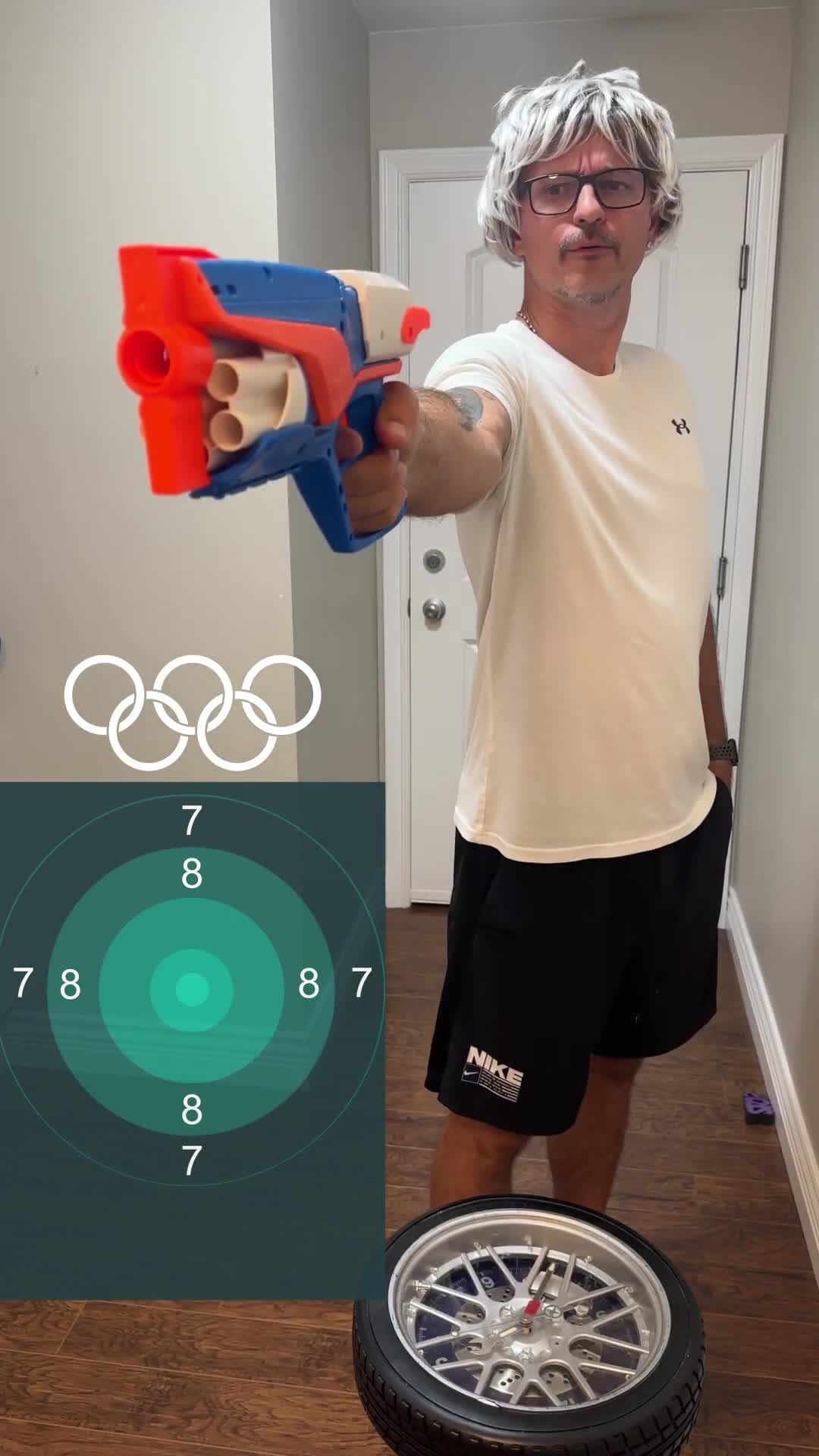 Nerf Olympics be like with Yusuf Dikec