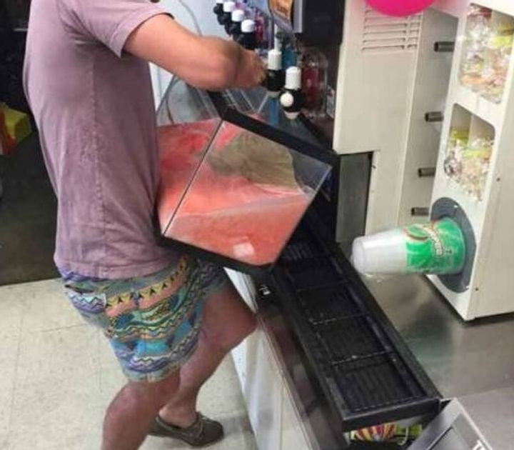 A for effort: Just over 40 people who obviously weren't thinking