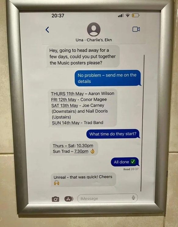 36+ times people stopped at the bare minimum