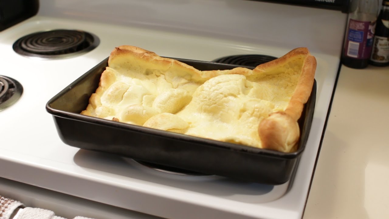 How to make German pancakes - Easy German pancake recipe - Dutch babies