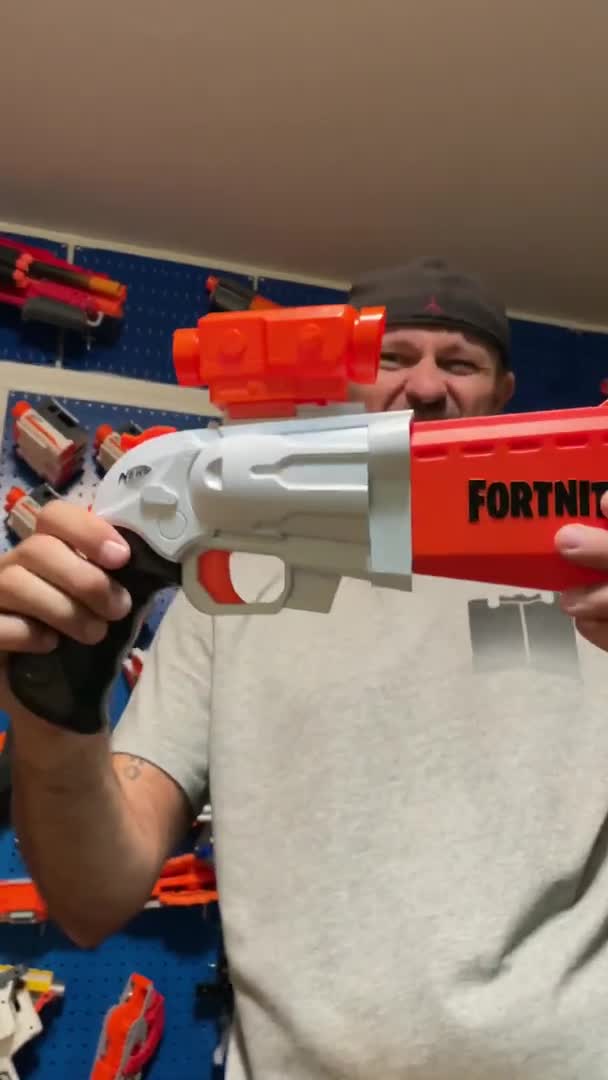 Nerf Fortnite scope revolver! #shorts