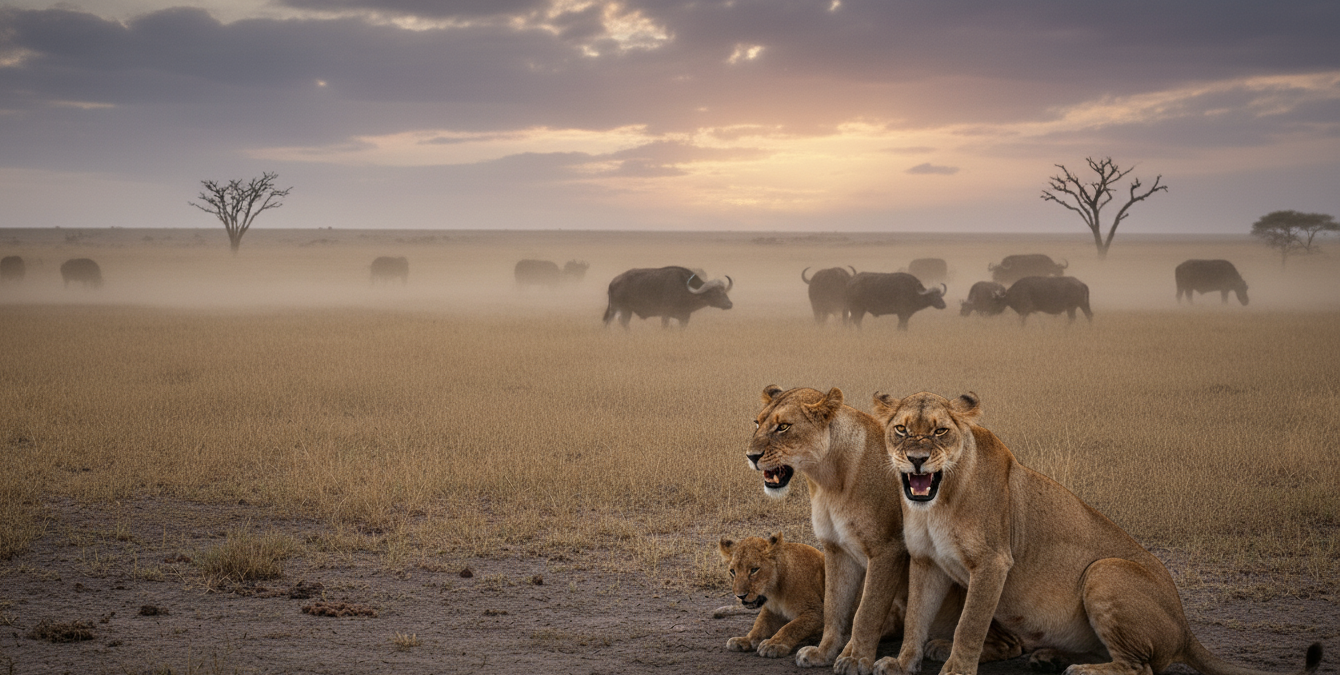 Lion Pride Becomes Desperate For Food | Lion Dynasty
