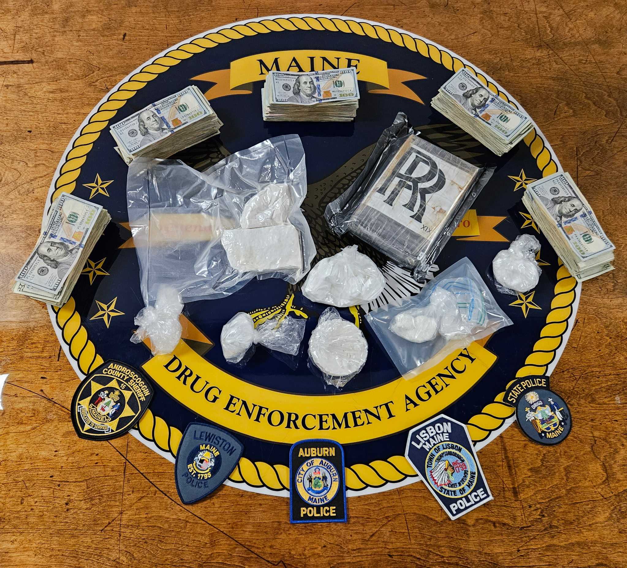Pounds of cocaine seized in Maine drug bust of alleged trafficking ring