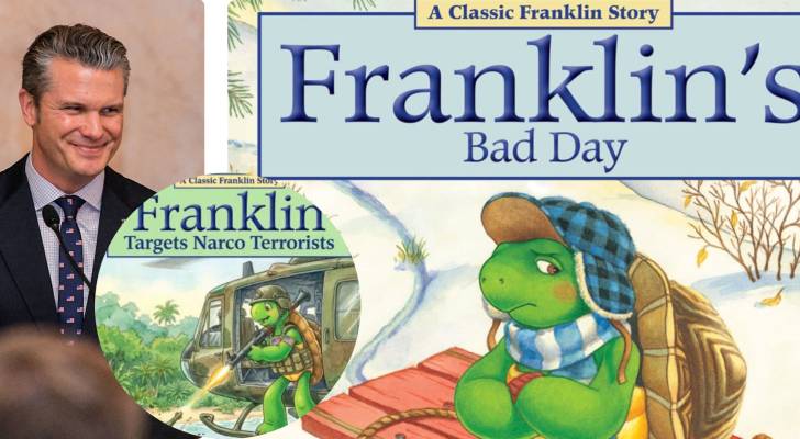 Franklin the Turtle, the U.S. Secretary of Defense, and the fight to ...