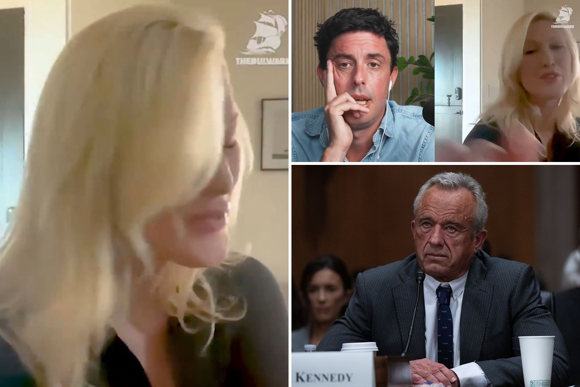 Olivia Nuzzi breaks down in tears when grilled about withholding ...