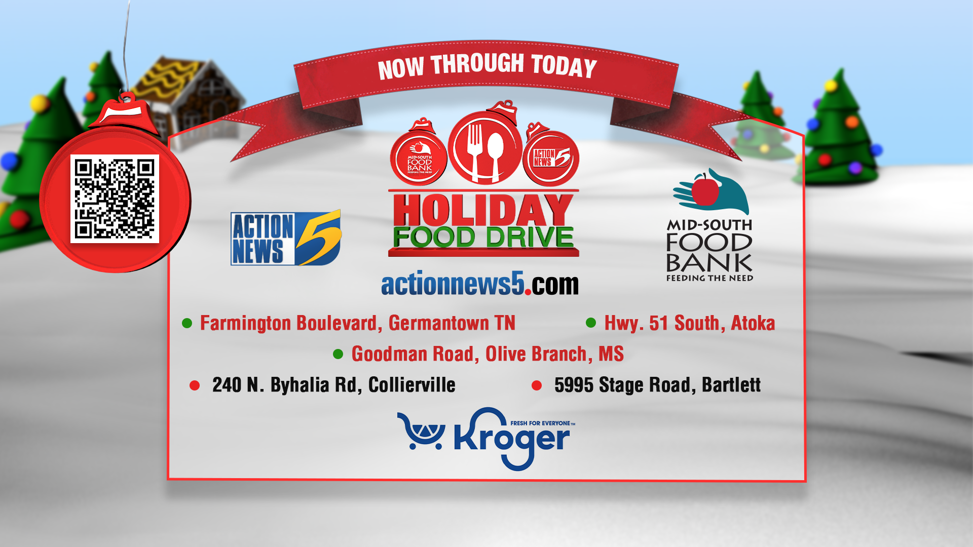Action News 5, Mid-South Food Bank host food drive at Kroger stores