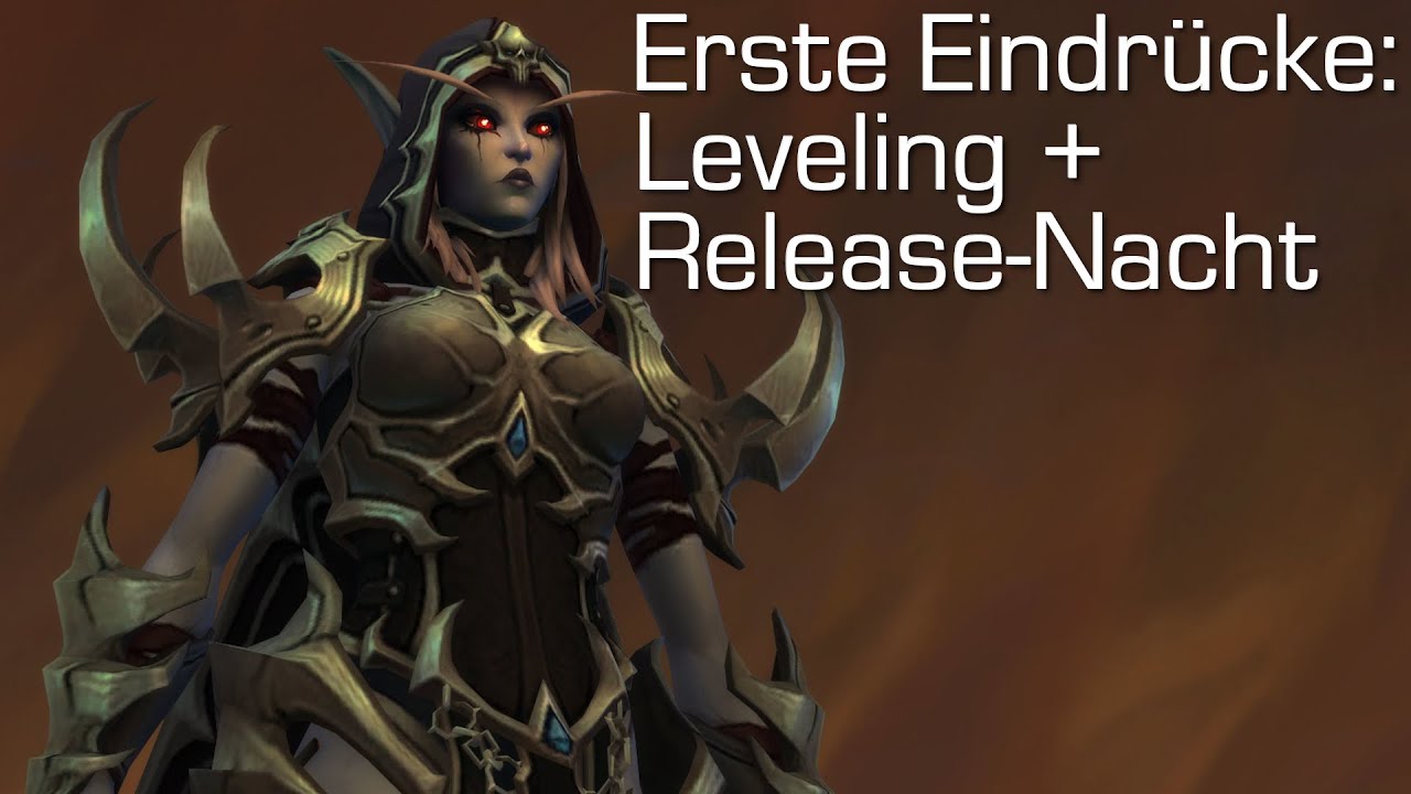 Shadowlands ist da! Erste Eindrücke vom Leveln + Wie liefen die Server ...