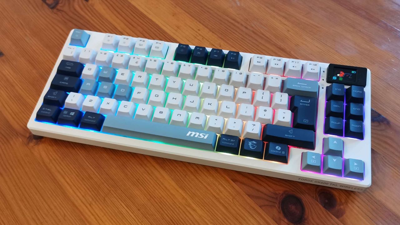 MSI has put together a good keyboard for not a lot of cash in the Forge ...