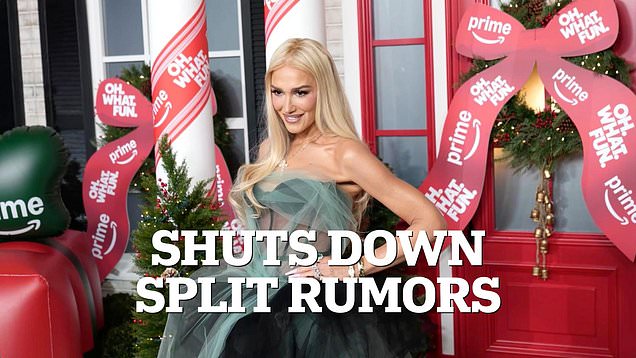 Gwen Stefani appears to shut down split rumors with Blake Shelton