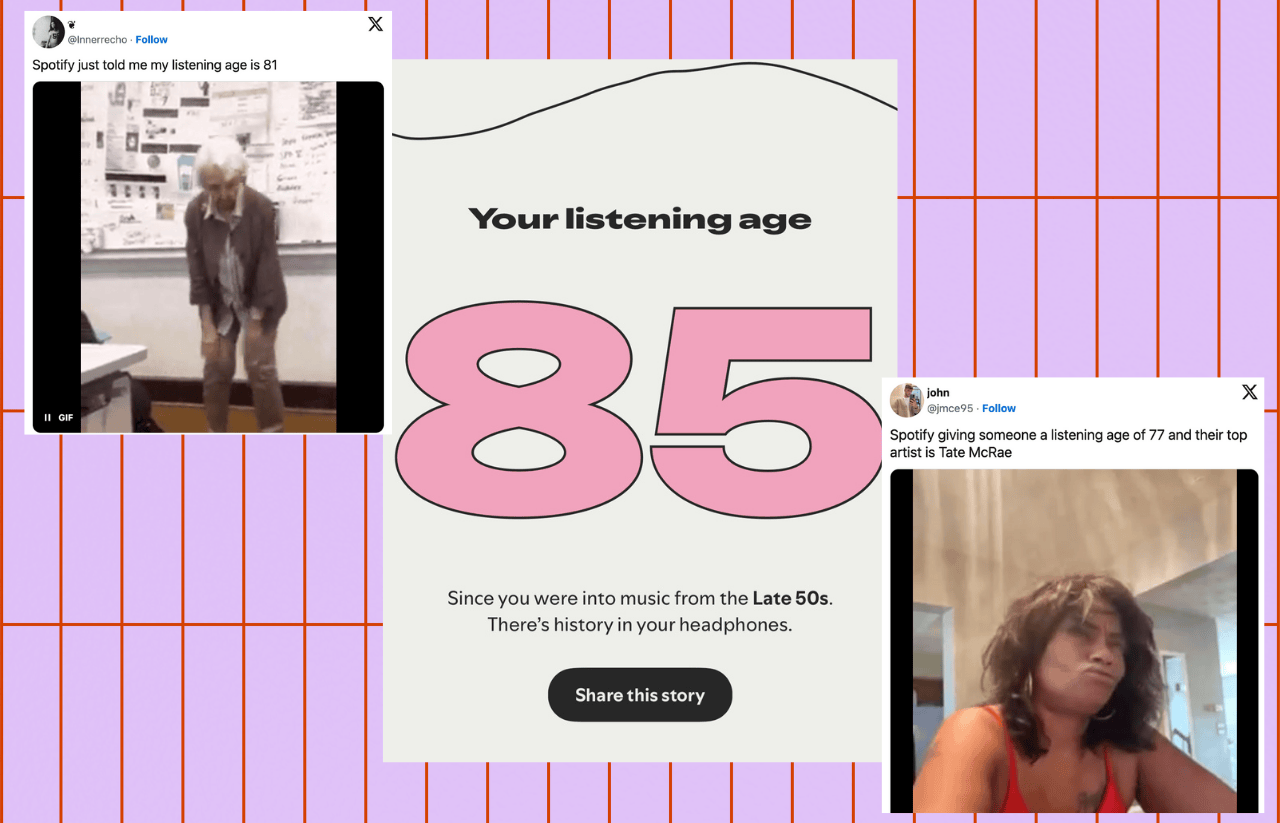 These Memes Of Spotify Wrapped’s Listening Age Are Hilarious