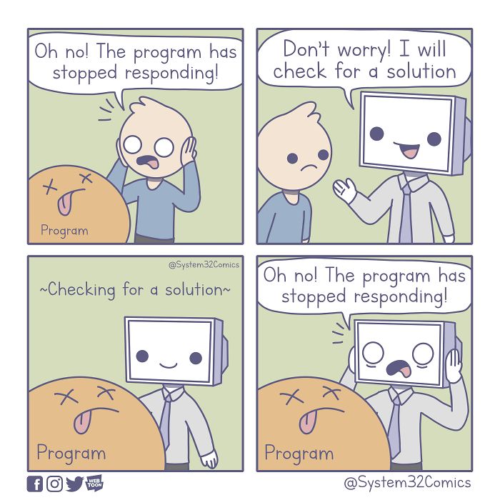 I Illustrate Ridiculous And Funny Situations Every Technology User Has ...