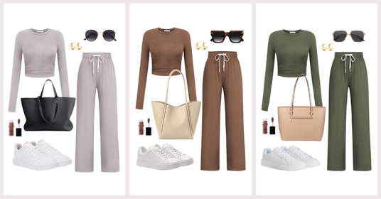 Your New On-the-Go Outfit with Matching Sets