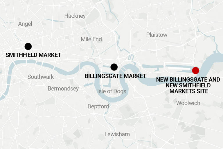 New home revealed for iconic London meat market