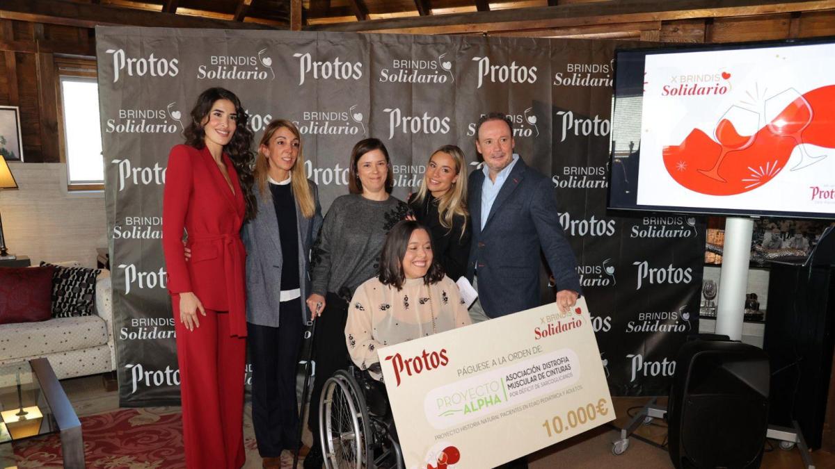 Bodegas Protos premia al Proyecto Alpha en su X Brindis Solidario por ...