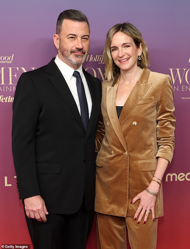 Jimmy Kimmel returns to the red carpet for the first time since death ...