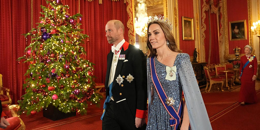 Kate Middleton plays a key role at the German state banquet