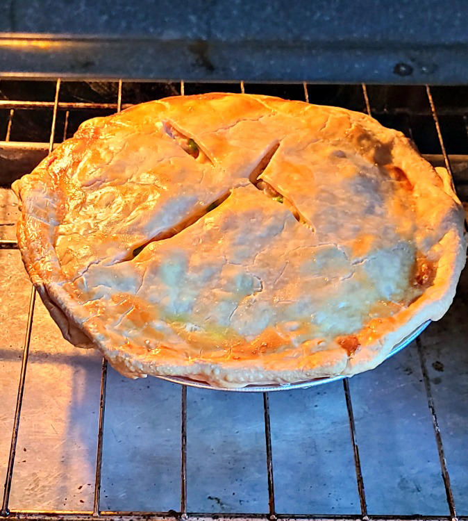 Smoked turkey pot pie recipe!