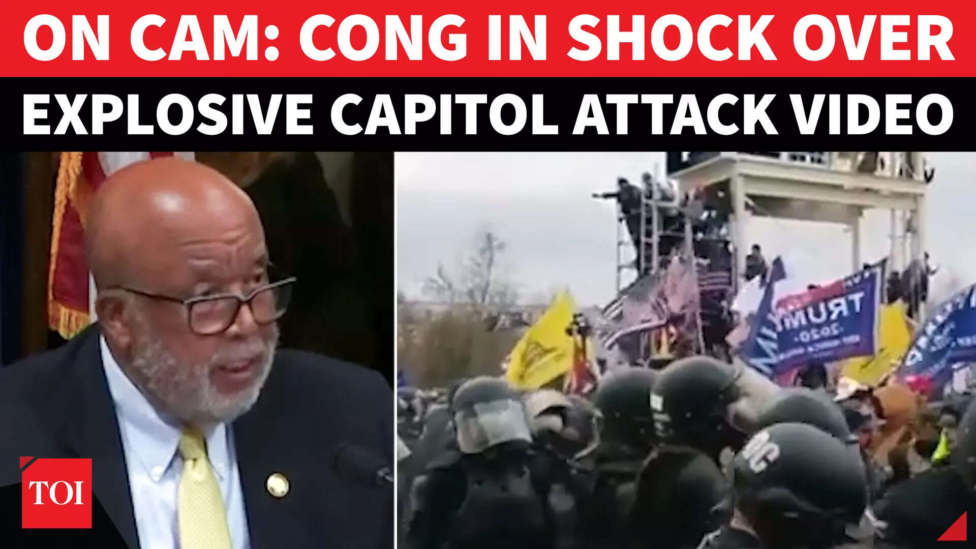 US cops scream in unseen video of shock attack on Capitol played in ...