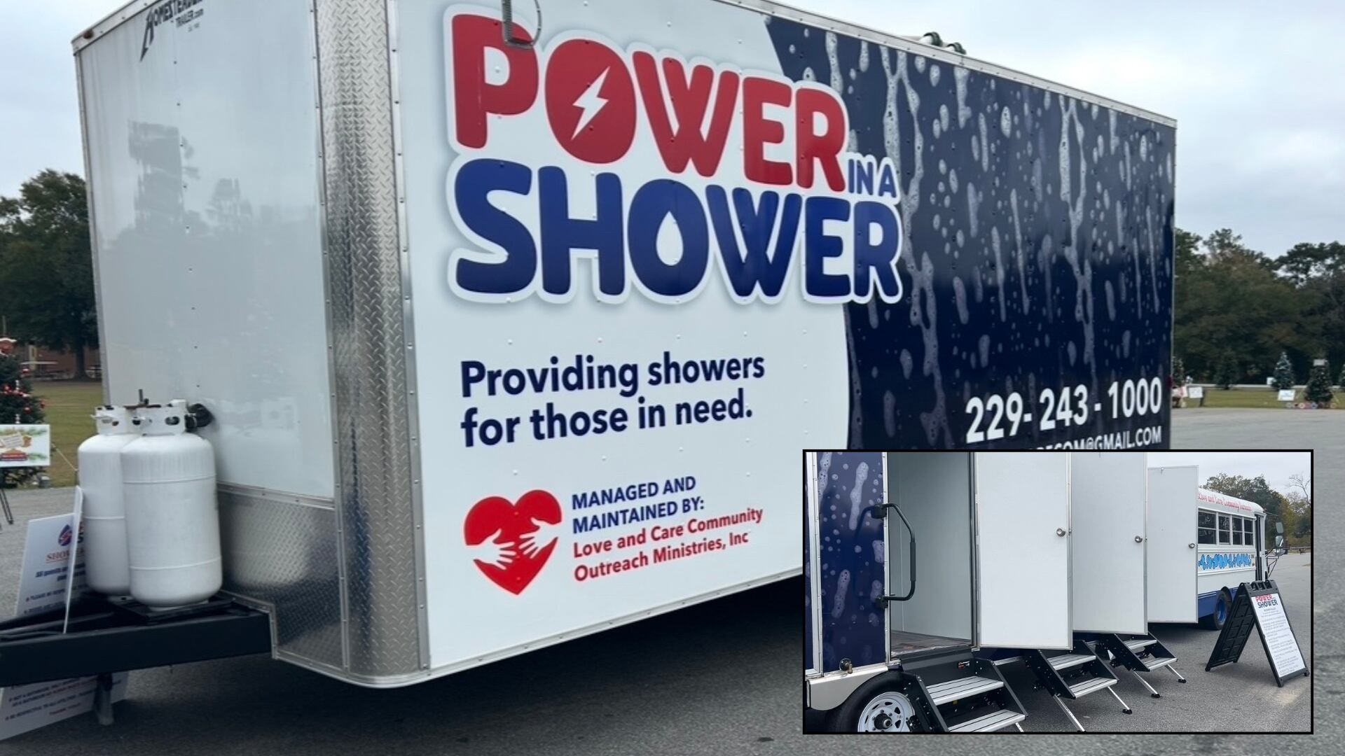 ‘We’re here to serve’: Project providing free mobile showers to Decatur ...