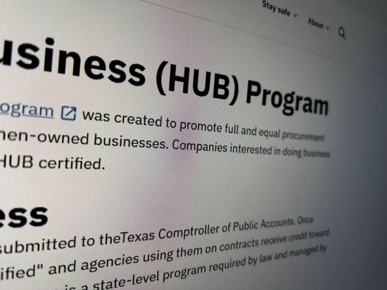 Texas comptroller removes minority and women-owned businesses from HUB ...