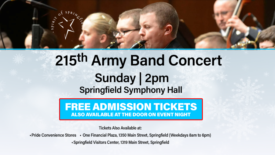 Springfield Symphony Hall hosts free concert by 215th Army Band