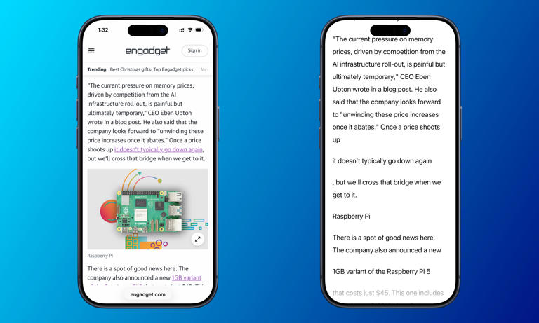 How to use accessibility reader on Apple devices