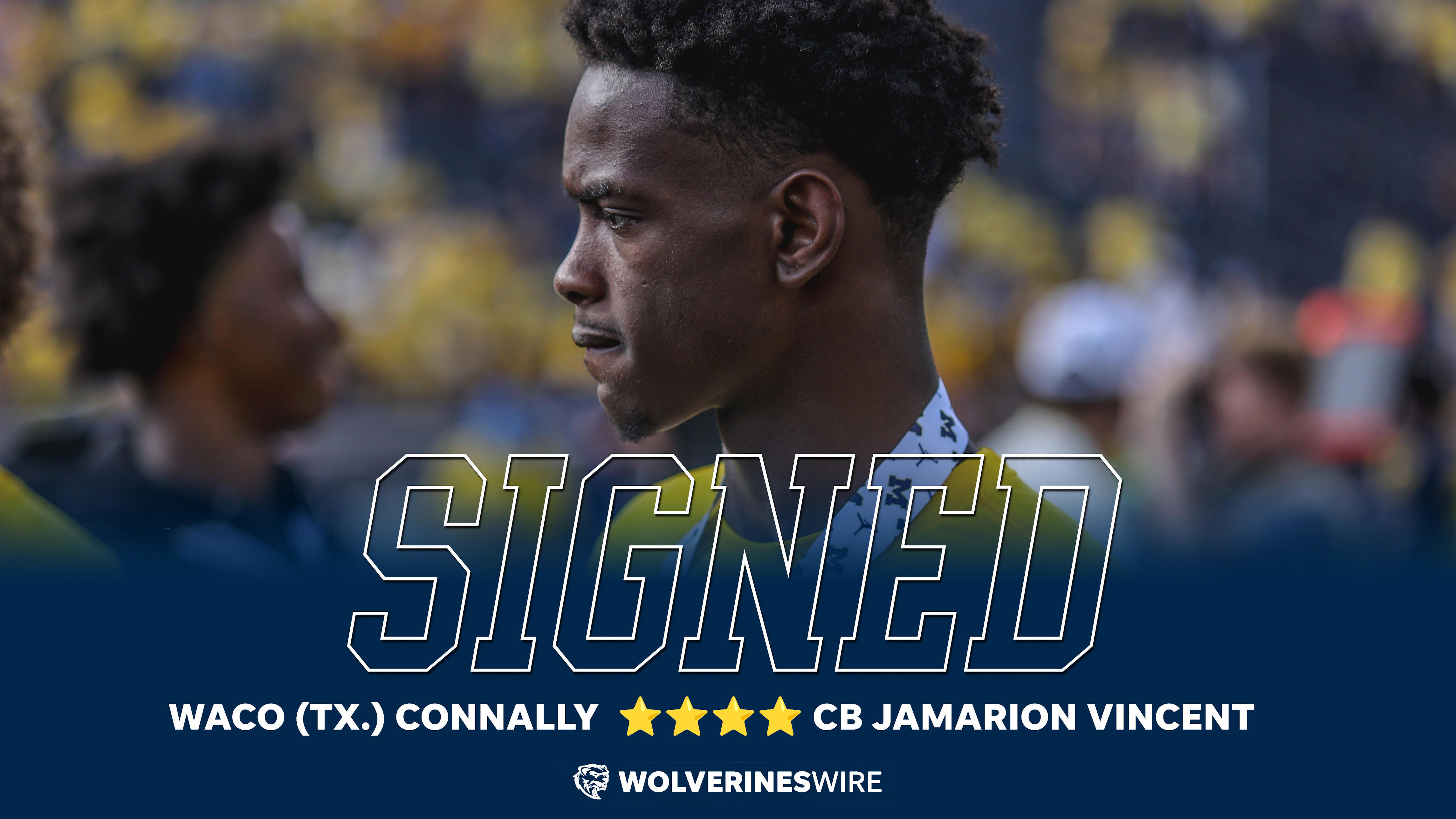 Jamarion Vincent signs with Michigan football