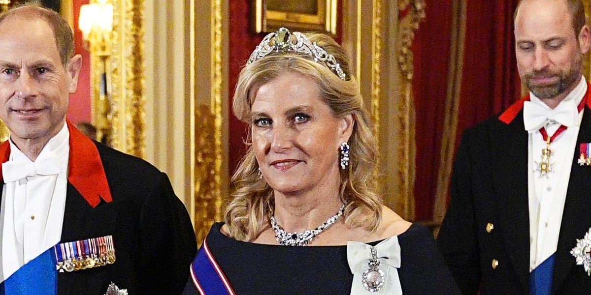 The Duchess of Edinburgh wore her favorite tiara for the German state ...