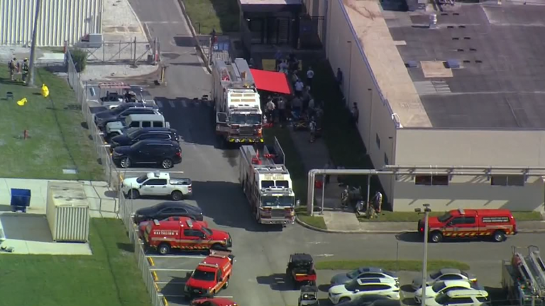 Orange County fire crews respond to Orlando's Lockheed Martin facility ...