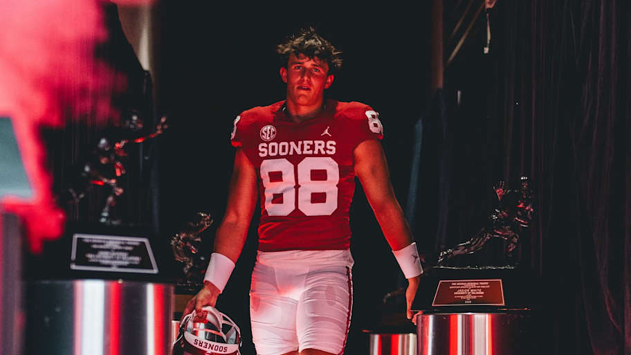 Why Oklahoma HC Brent Venables sees new edge rusher Jake Kreul 'as a giant'