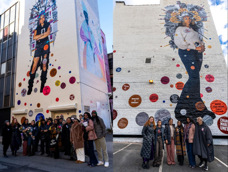 New murals in Newark celebrate women, activism, community resilience