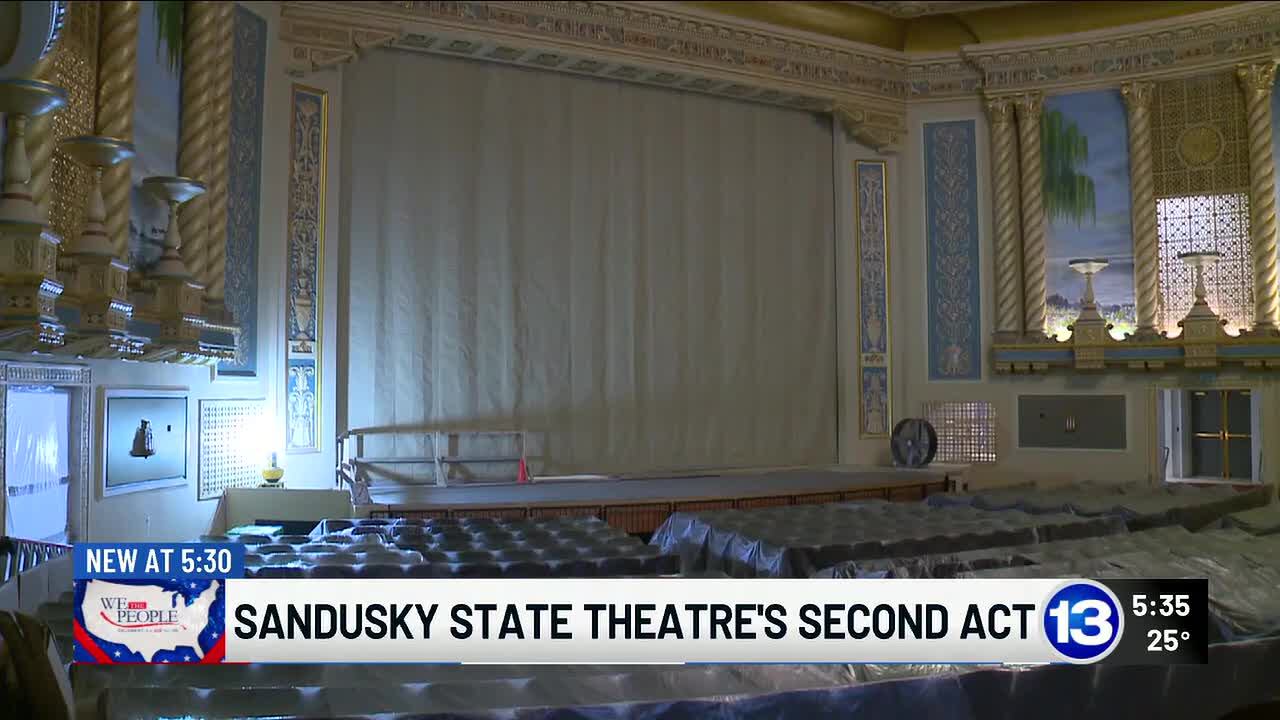 Sandusky State Theatre restoration nears completion after 2020 storm damage