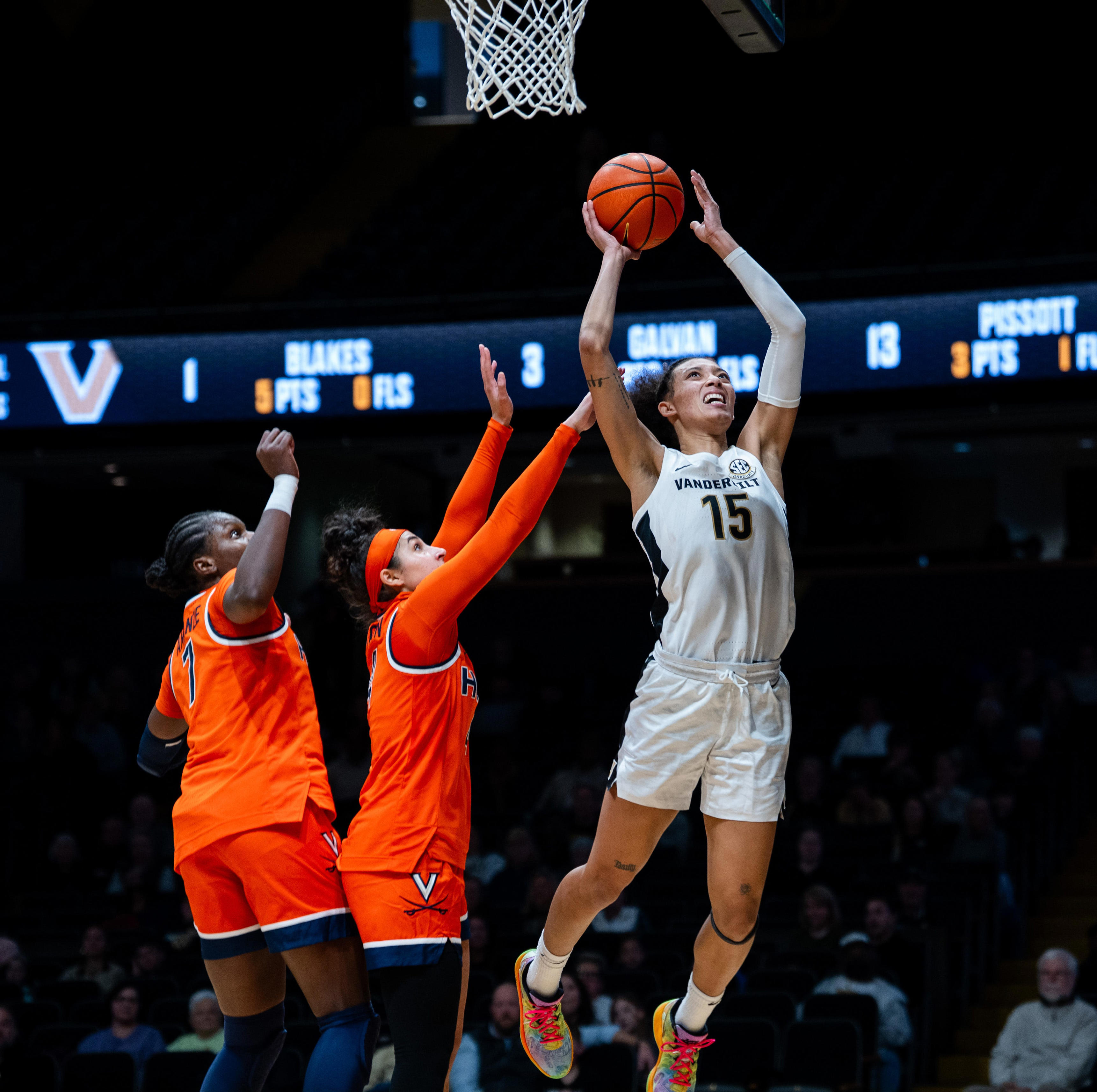 Mikayla Blakes scores 1,000th career point in Vanderbilt women's ...