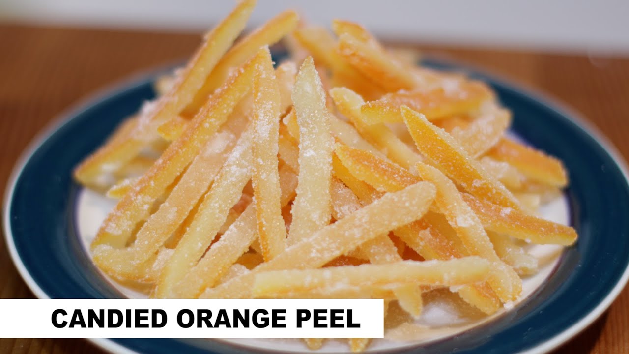How to make candied orange peel